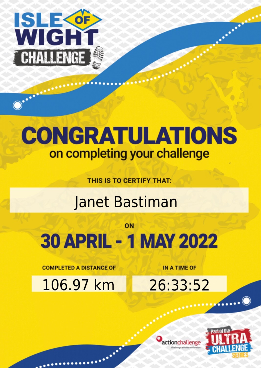 Walking Ultra Marathons – janjanjan